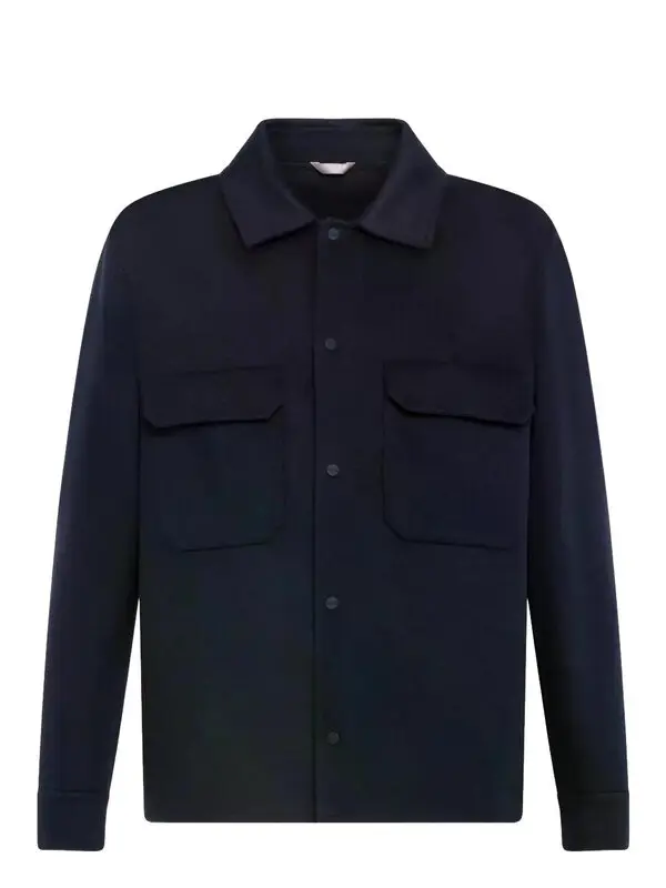 Herno Pocket Overshirt - Blue