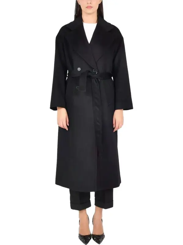 PENNYBLACK Belted Coat - Black