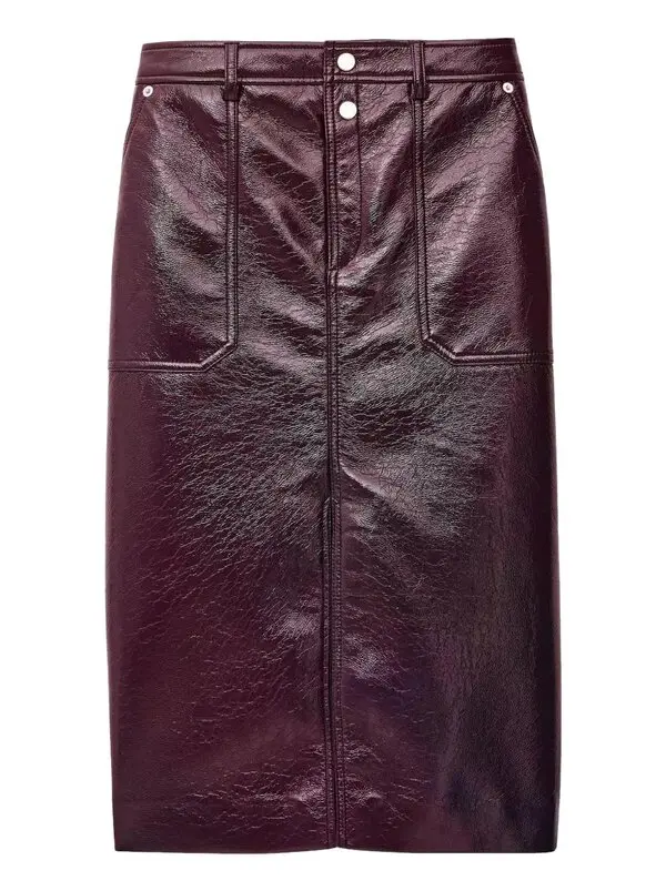 Ba&sh Marylou Midi Skirt - Purple