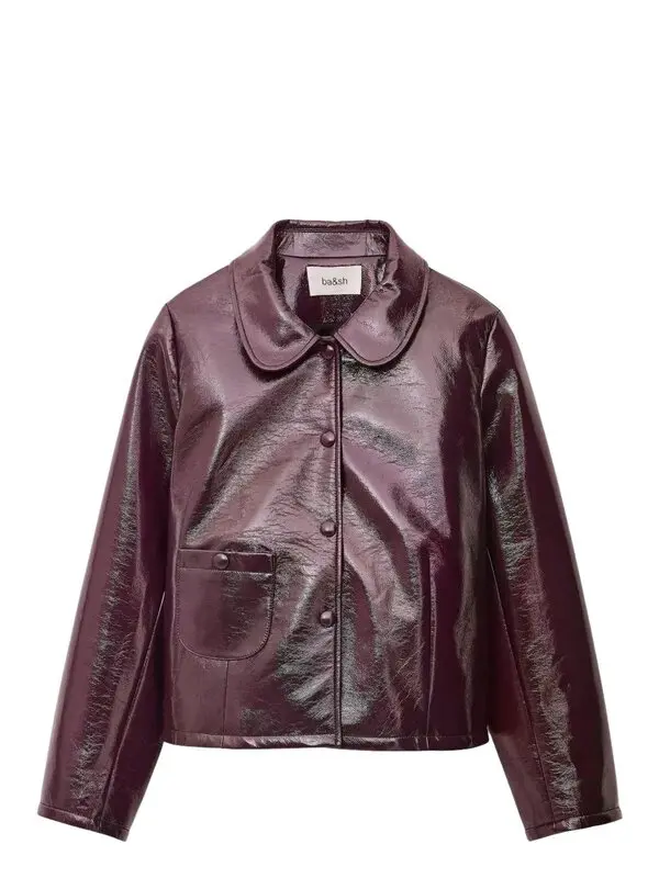 Ba&sh Meelos Buttoned Jacket - Purple