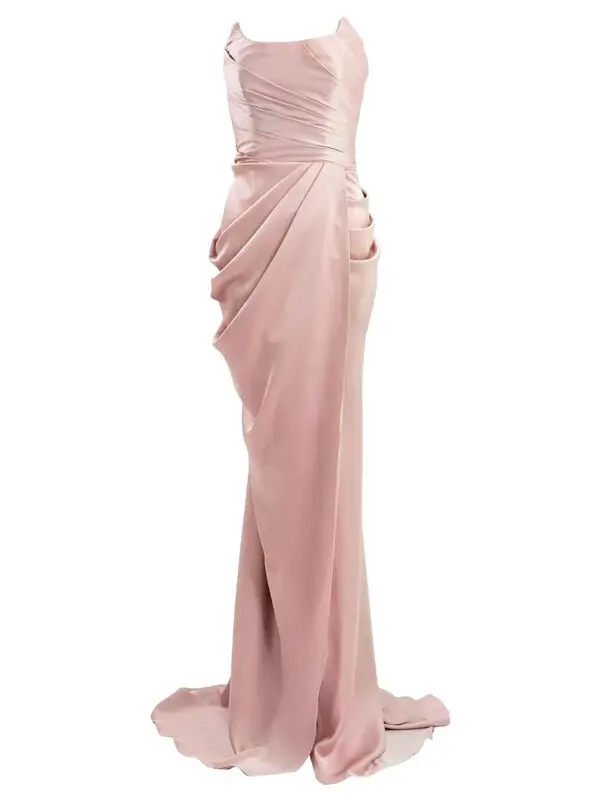 ANA RADU Strapless Maxi Dress - Pink