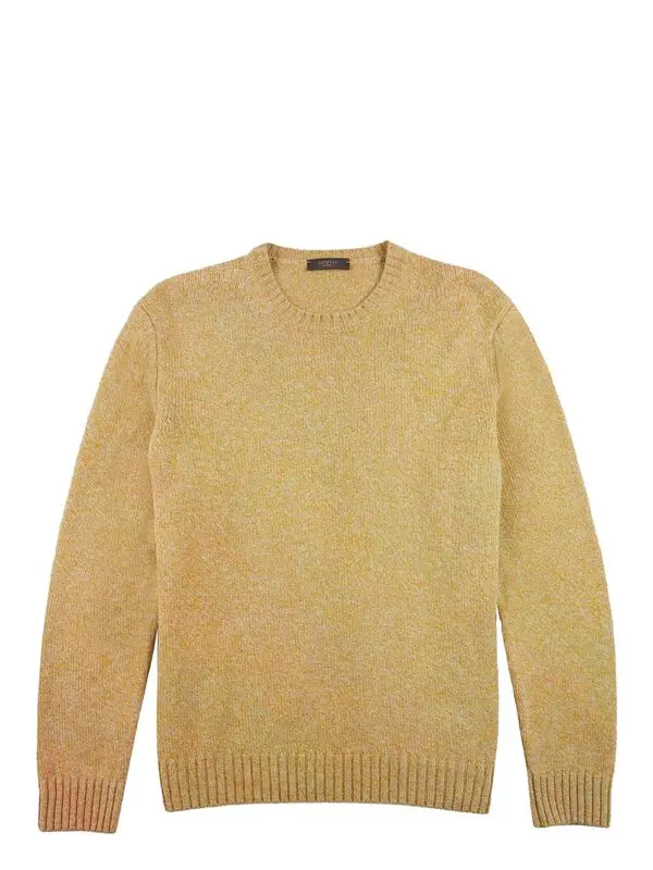 SLOWEAR X Geelong Three-dimensional Wool Jumper - Yellow