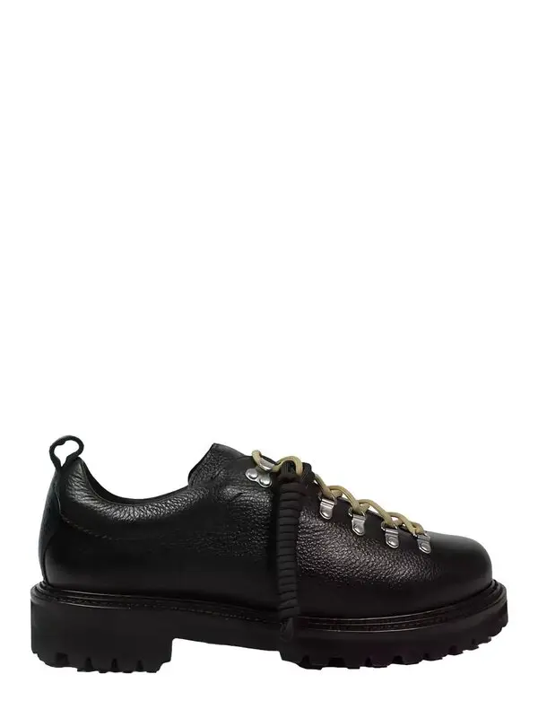 G.H. BASS & CO. Leather Lace-up Sneakers - Black