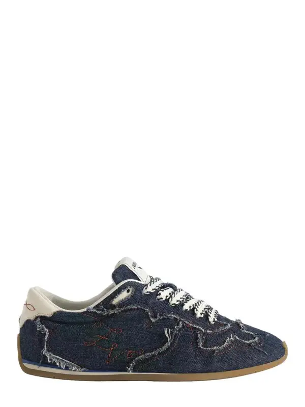 Zadig&Voltaire Dance Frayed Sneakers - Blue
