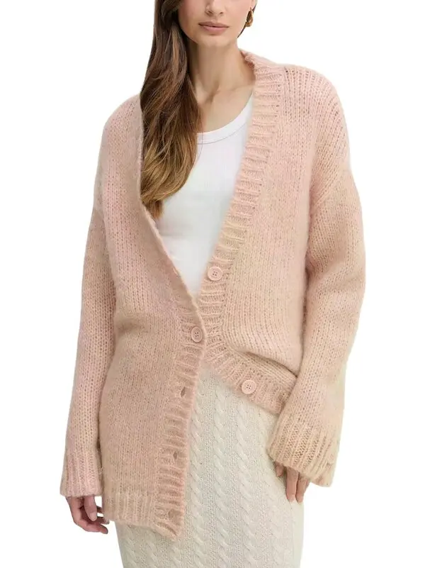 SILVIAN HEACH Button-fastening Cardigan - Pink