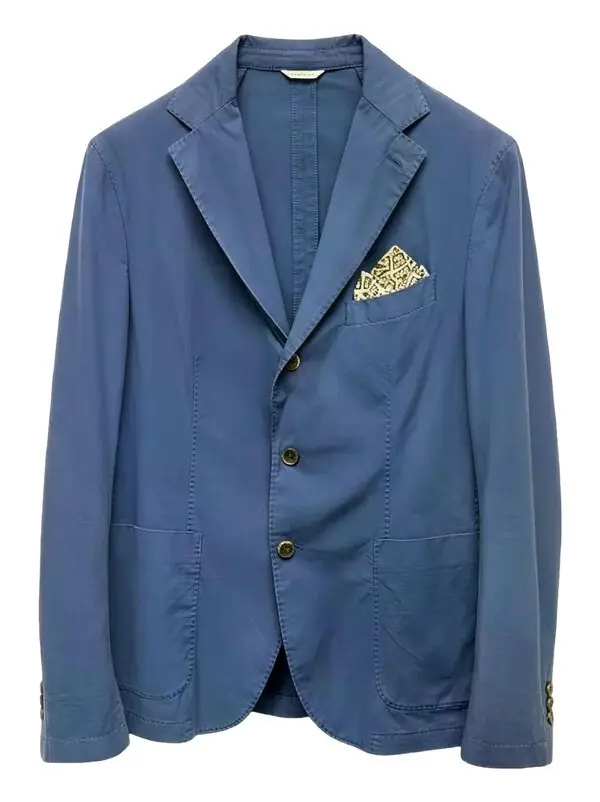 MANUEL RITZ Single-breasted Blazer - Blue