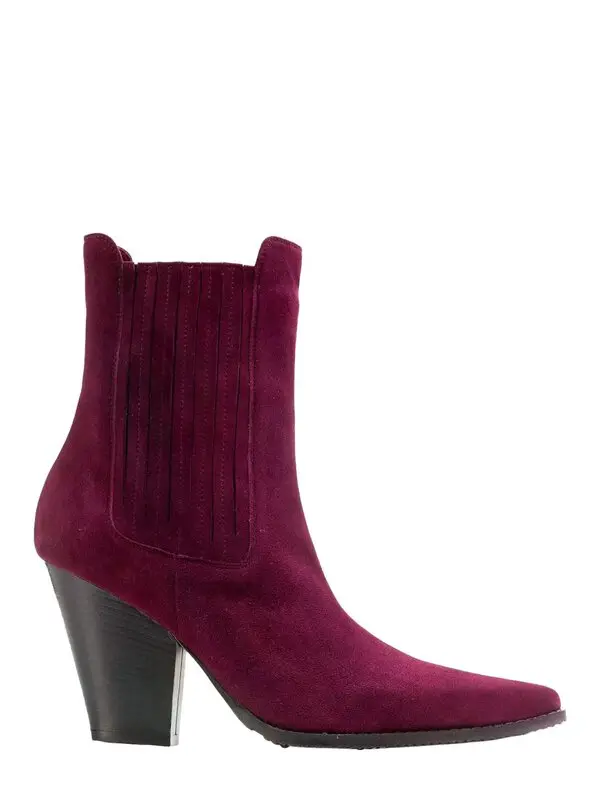 GINISSIMA 90mm Emily Ankle Boots - Purple