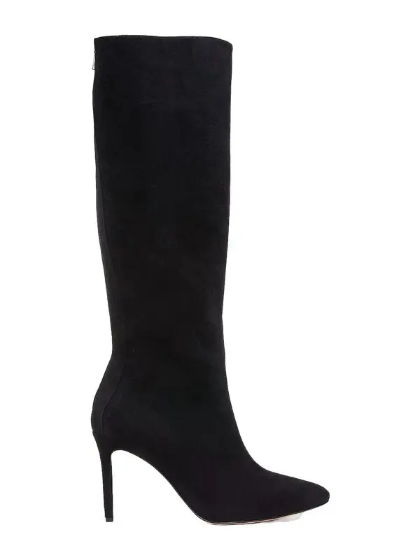 GINISSIMA 95mm Pointed-toe Boots - Black