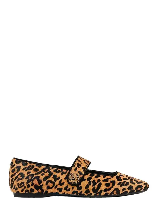 Karl Lagerfeld Leopard-print Ballet Flats - Neutrals