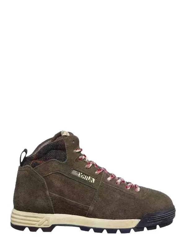 AUTRY Malga Logo-plaque Lace-up Sneakers - Brown