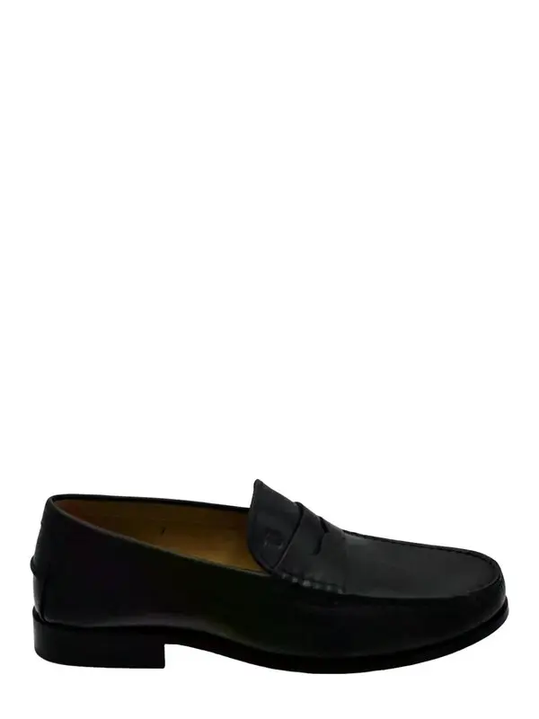 TOD'S Penny Bar Loafers - Black