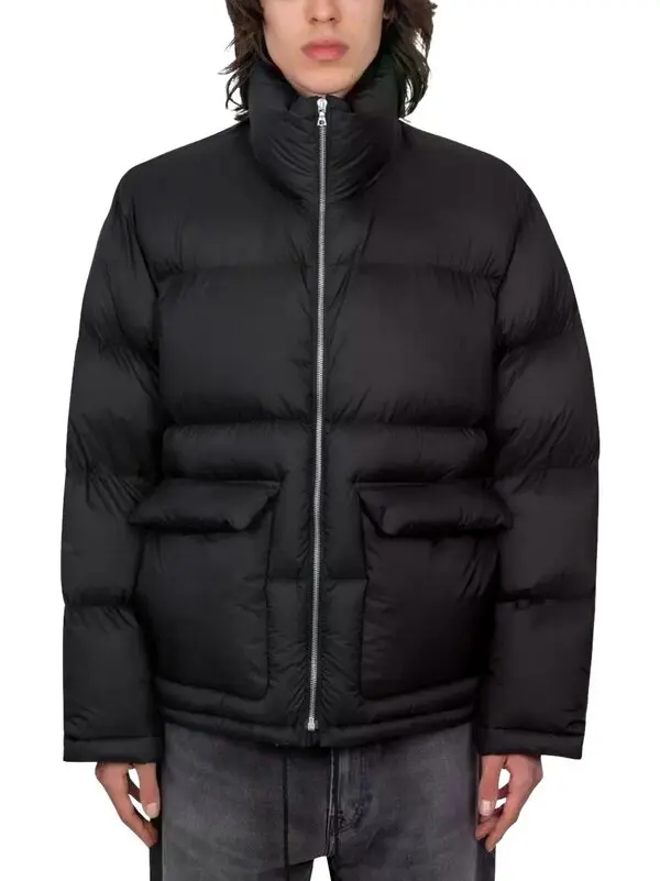 Auralee Zip-fastening Padded Jacket - Black