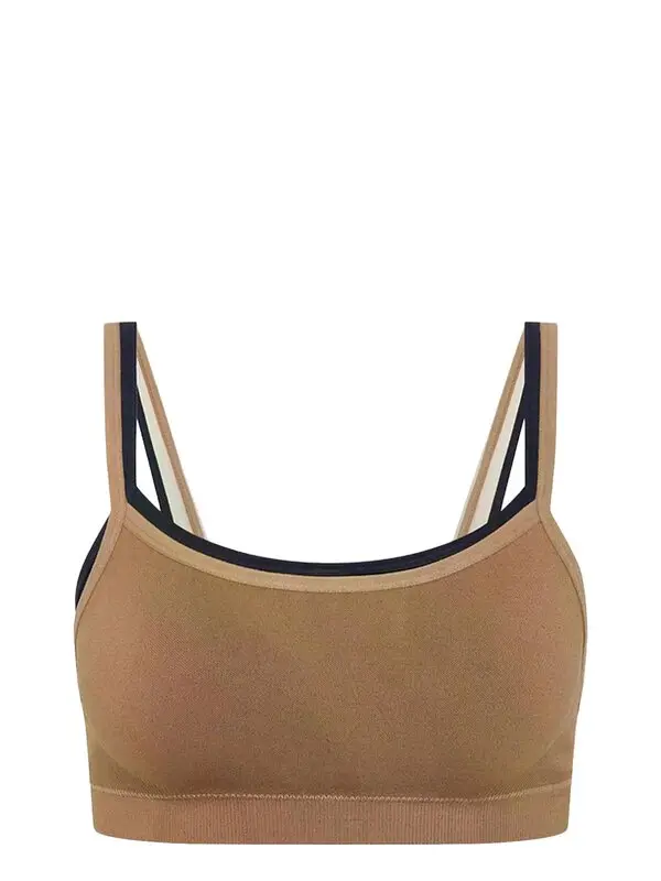 The Upside Kelsey Seamless Sports Bra - Brown