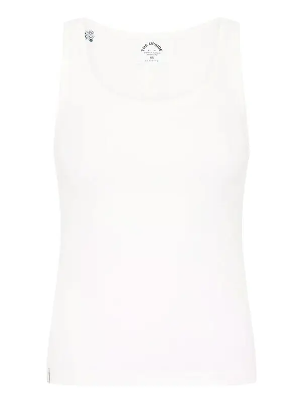The Upside Alyssa Racerback Tank Top - White