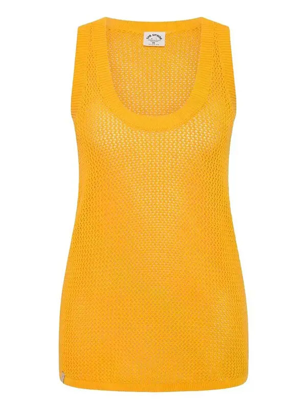 The Upside Wales Knitted Tank Top - Yellow