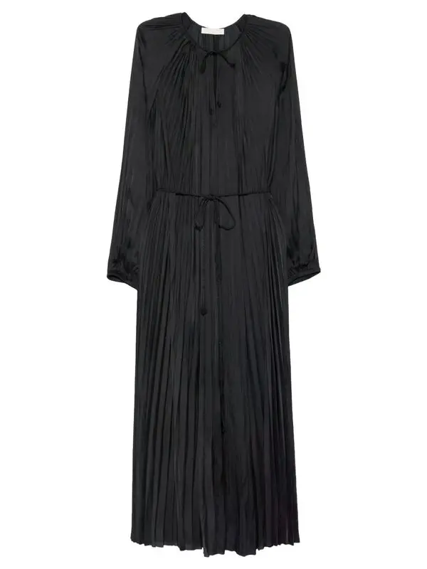 Ulla Johnson Tie-detail Midi Dress - Black