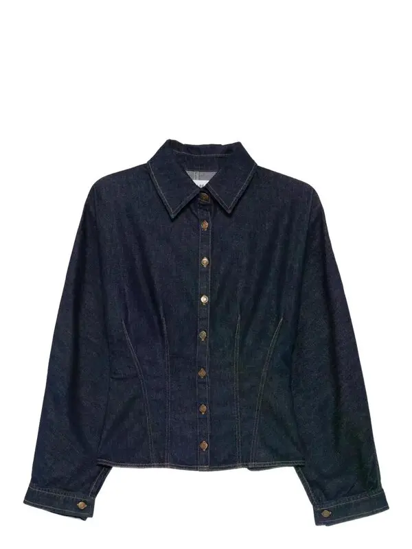 AGOLDE Devon Buttoned Shirt - Blue