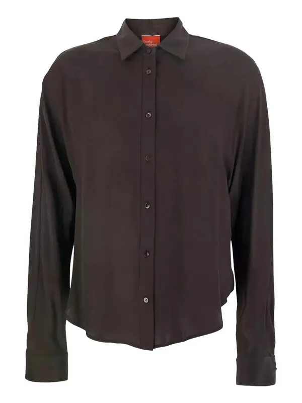 MERCI Button-fastening Shirt - Brown