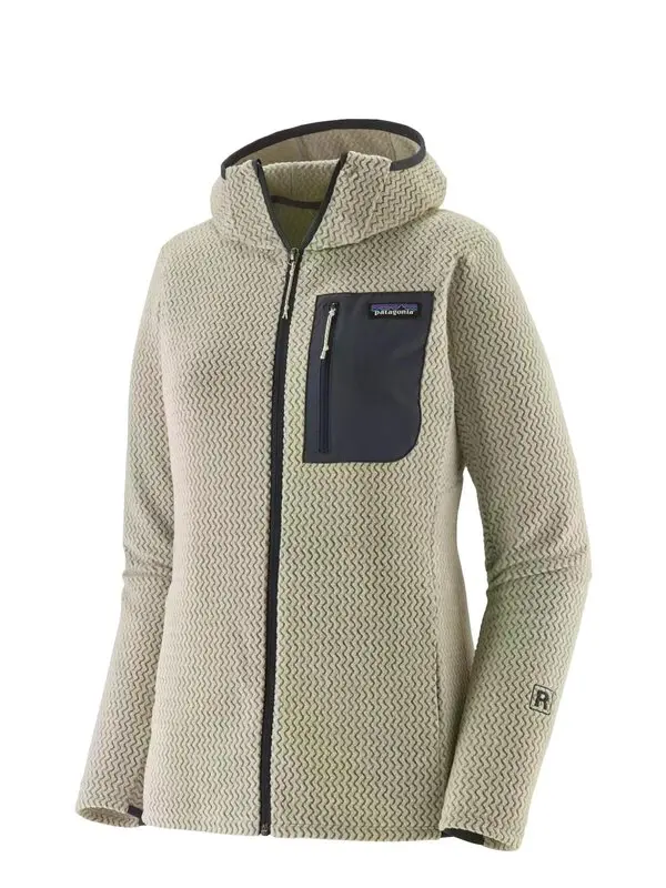 Patagonia R1® Air Hooded Textured Top - Neutrals