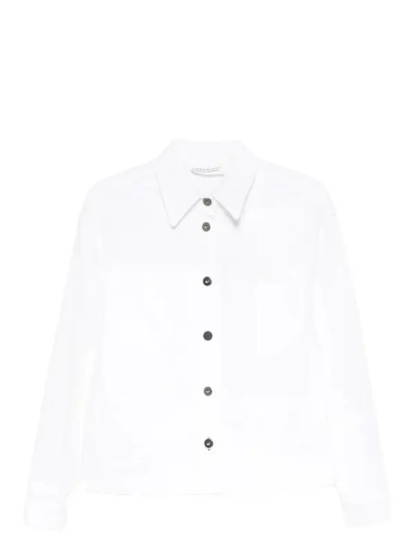 Liviana Conti Buttoned Jacket - White