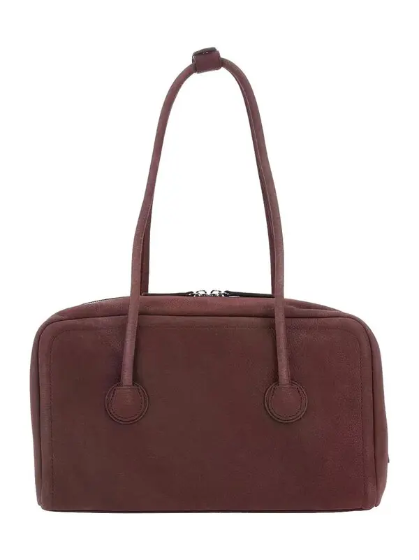 MARGESHERWOOD Embossed-logo Tote - Red