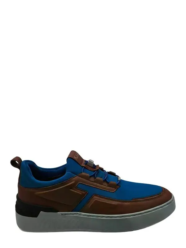 TOD'S Neoprene Panelled Sneakers - Blue