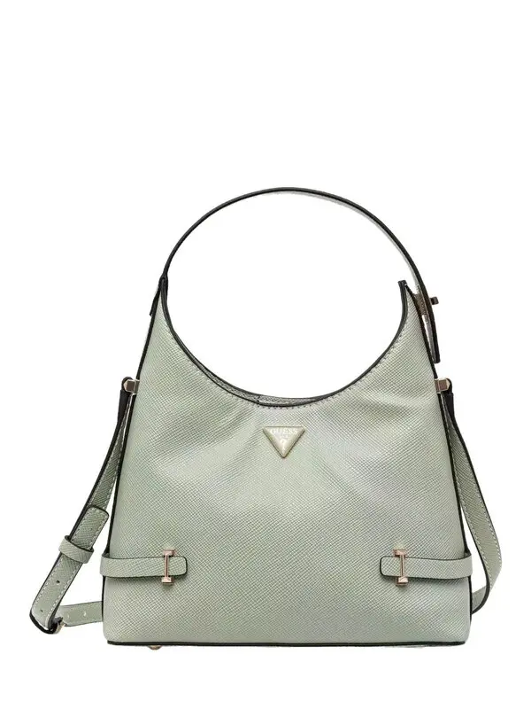 Guess Mini Triangle-logo Tote Bag - Green