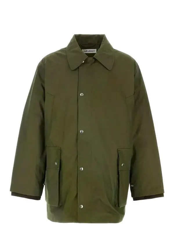 Our Legacy Hunter Cotton Jacket - Green