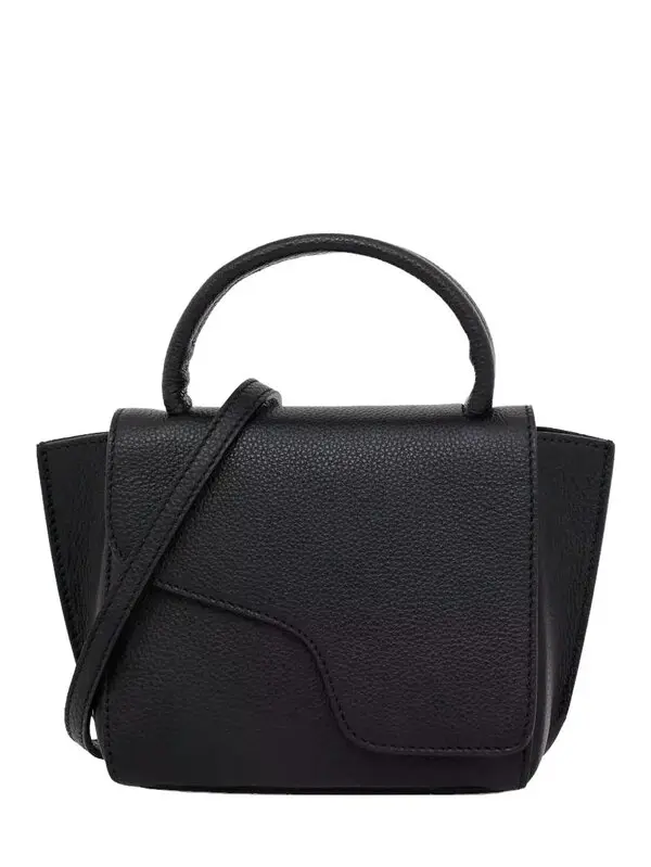 ATP ATELIER Mini Montalcino Asymmetric Tote Bag - Black