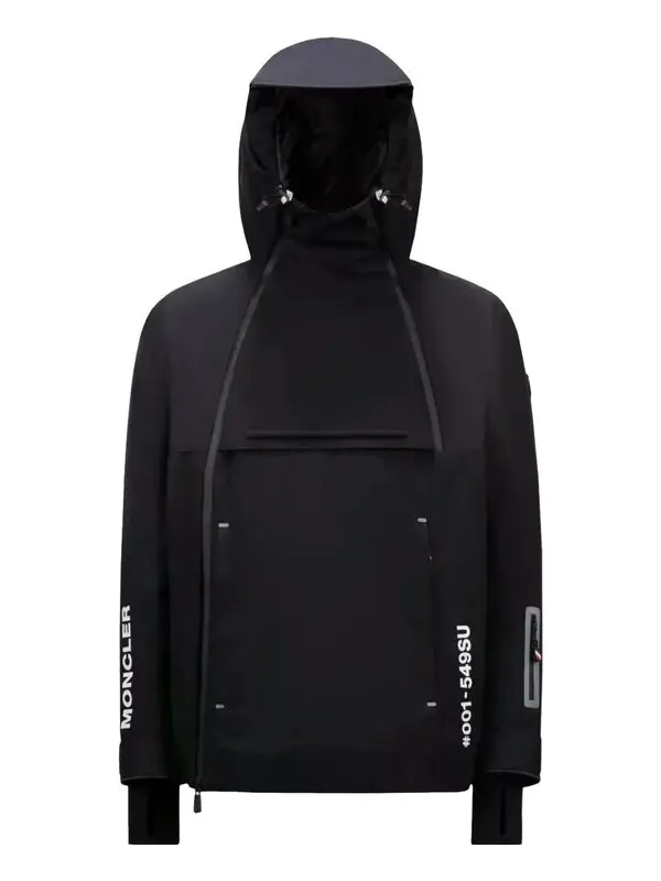 Moncler Reflective Ski Jacket - Black