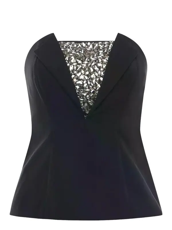 GENNY Embellished Top - Black