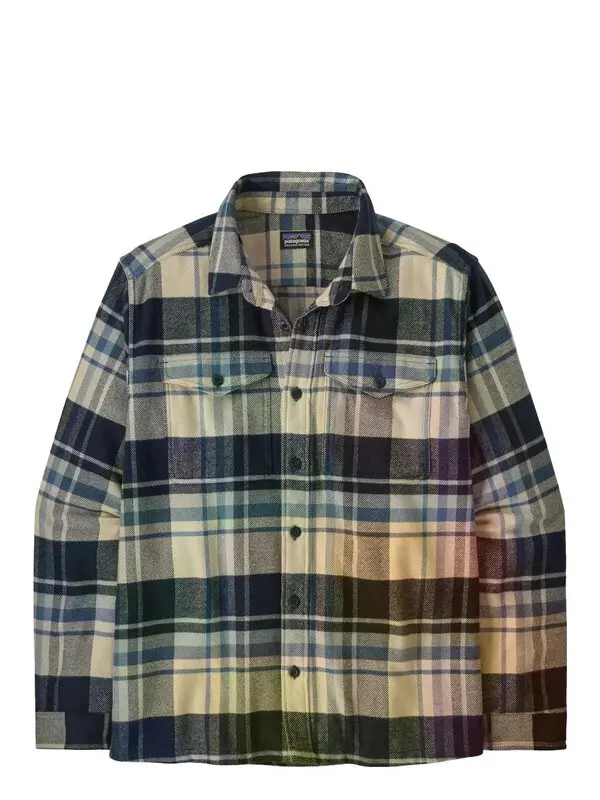 Patagonia X Fjord Plaid Pocket Shirt - Blue