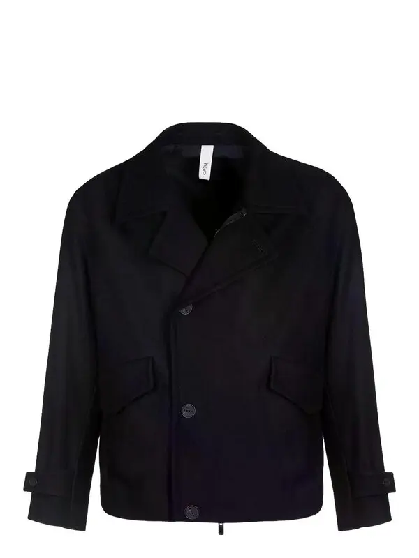 HEVO Double-breasted Jacket - Black