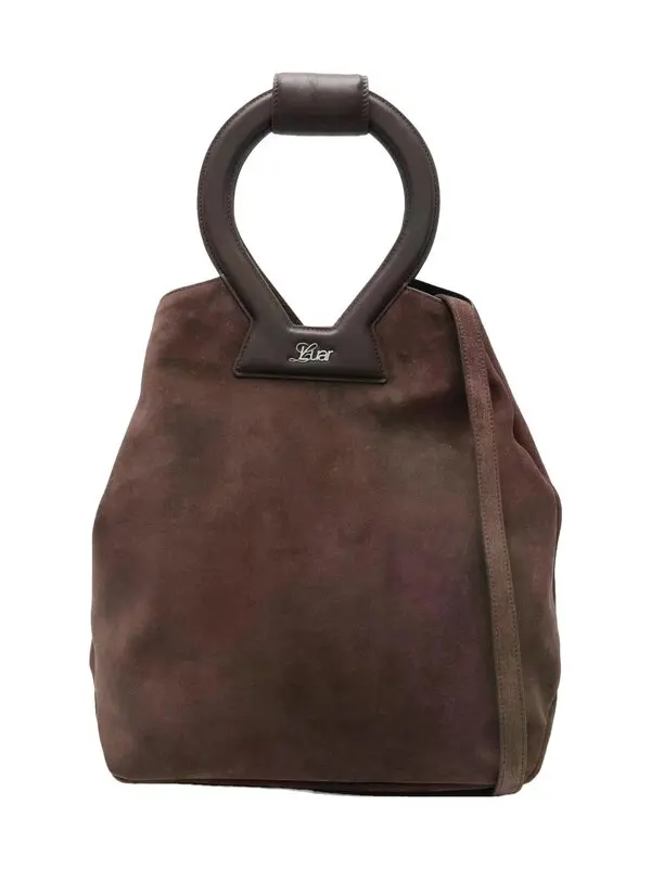 LUAR Round-handle Tote Bag - Brown