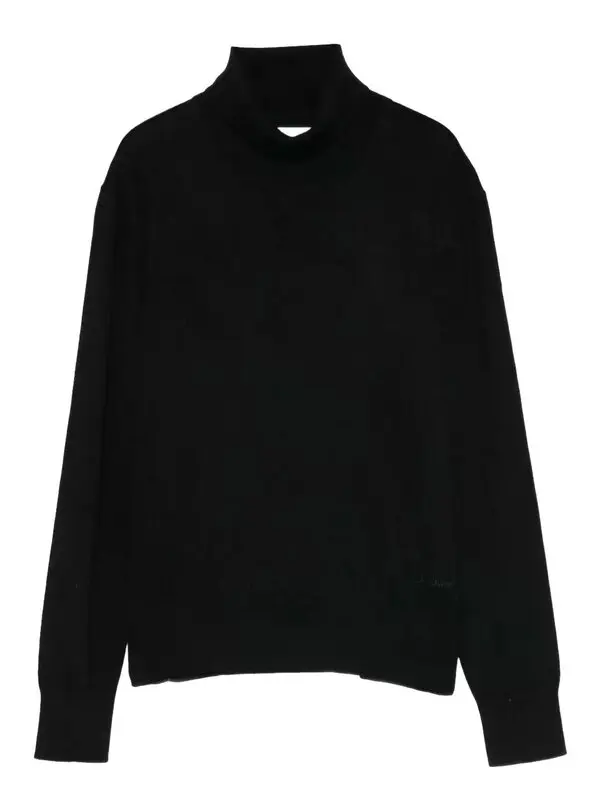 Calvin Klein Roll Neck Sweater - Black