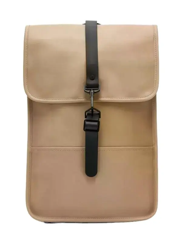 Rains Flap Strap Backpack - Neutrals