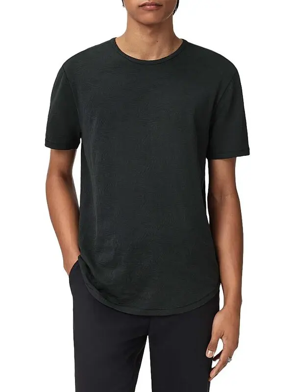 John Varvatos Blaise Textured Tee - Black