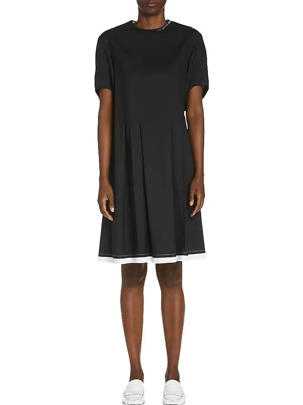 Marni Tropical Wool Dress - Blublack