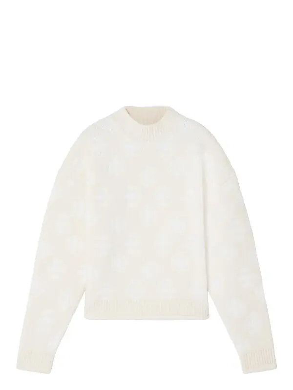 Aztech Mountain Oversized Jacquard-knit Wool-blend Sweater - Multi