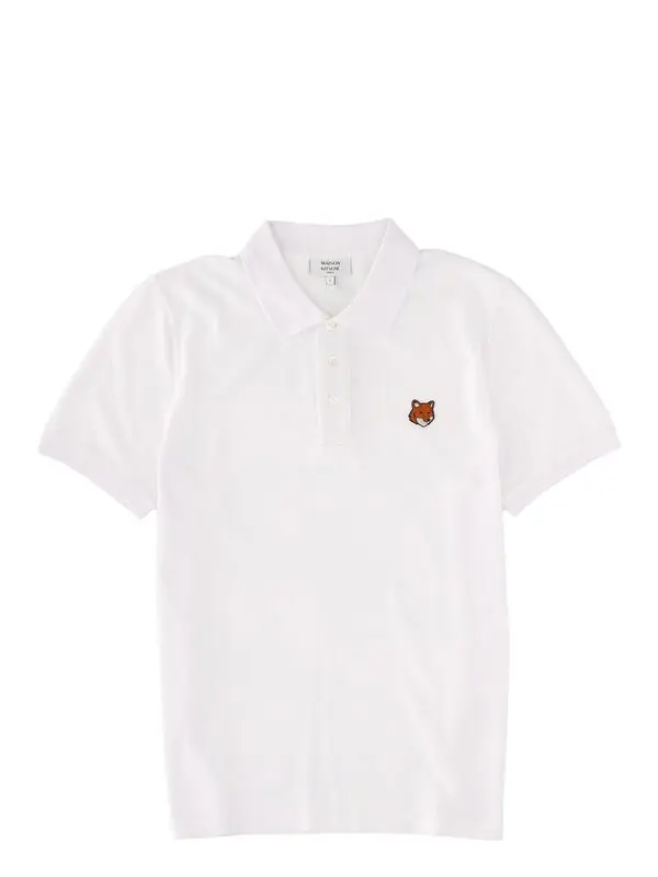 Maison Kitsuné Polo With Logo - White