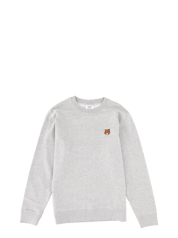 Maison Kitsuné Fox Head Sweatshirt - Grey