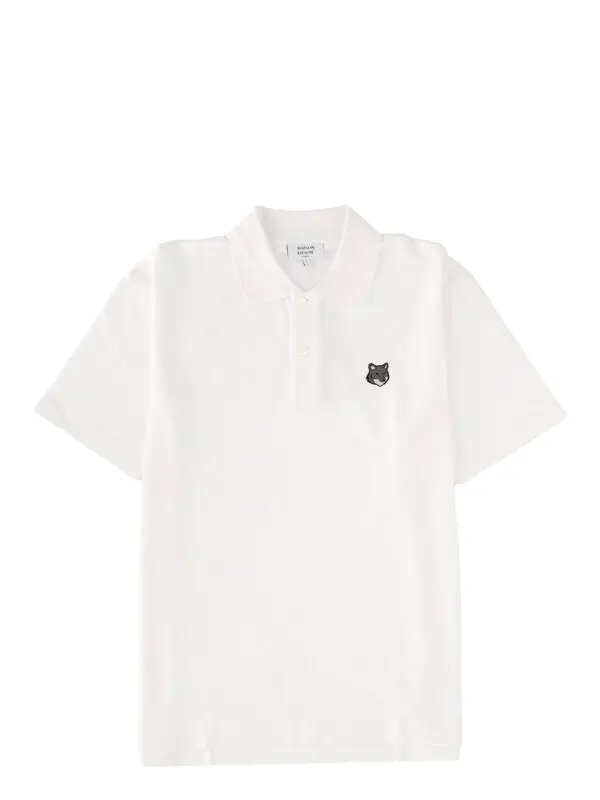 Maison Kitsuné Polo With Logo - White