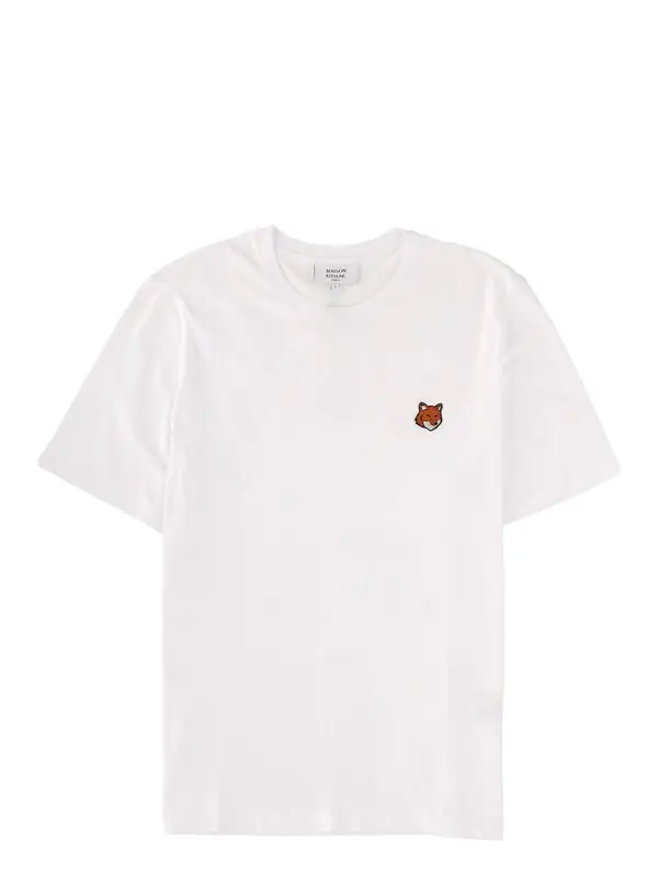 Maison Kitsuné Fox Head" T-shirt - White