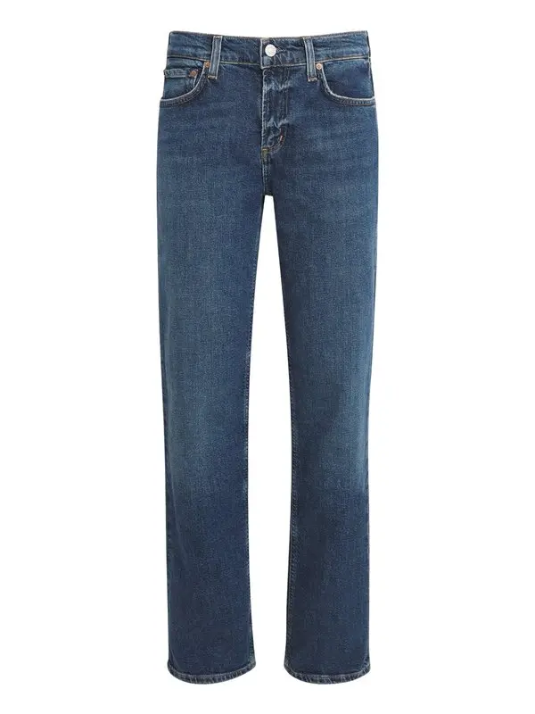 AGOLDE Low-rise Slim Jeans - Blue