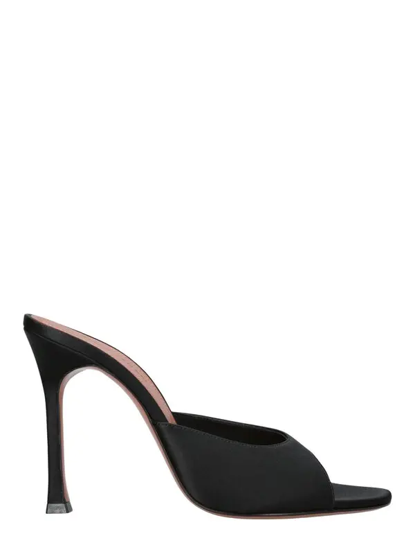Amina Muaddi Alexa 105 Mules - Black