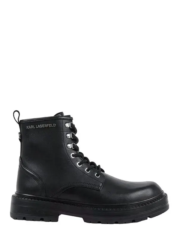 Karl Lagerfeld Miles Boots - Black