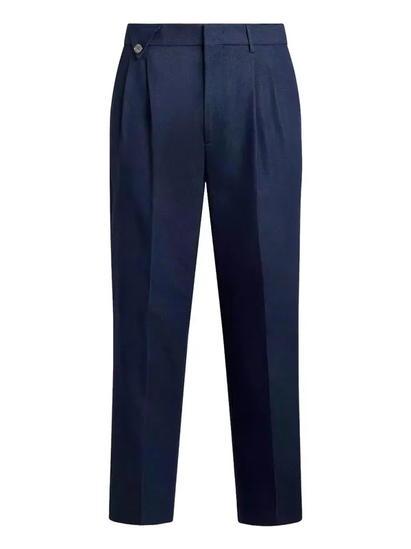 Etro Darted Tailored Trousers - Blue
