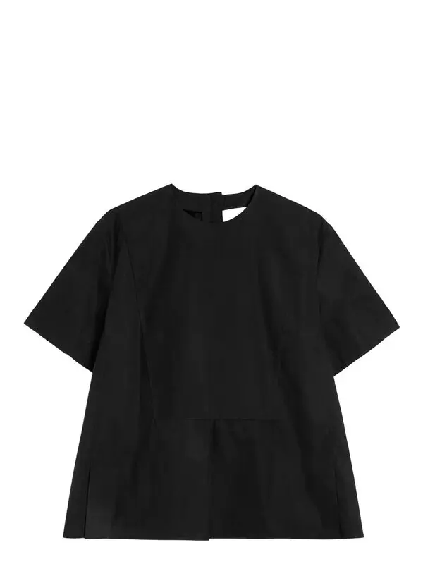 JIL SANDER Short-sleeve Blouse - Black