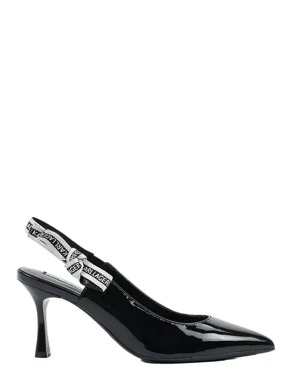 Karl Lagerfeld Sienna Slingback Pumps - Black