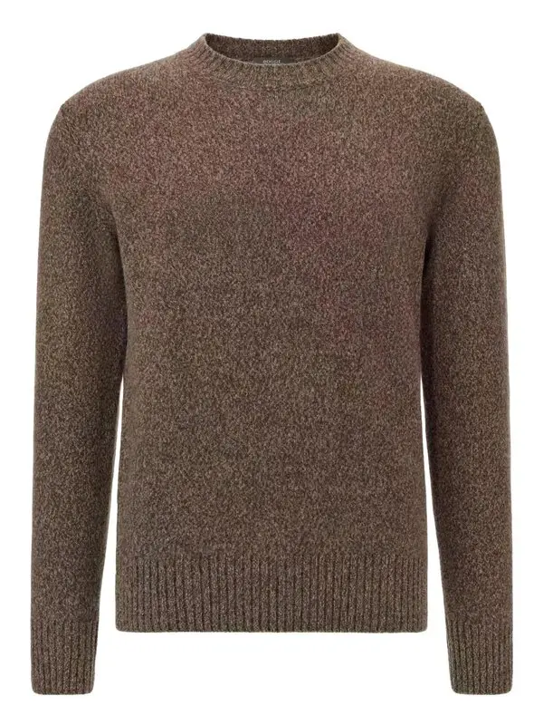 Boggi Milano Crew-neck Pullover - Brown